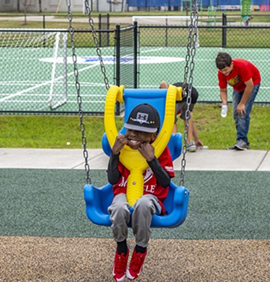 UltraPlay Inclusive Swing Seat Package (Age: 5-12) - Playground ...