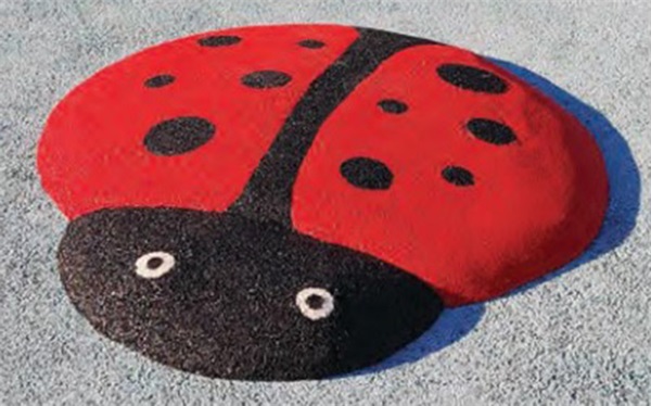 NatureROCKS Lady Bug Nature Themed Steppers Parks Playground Structure ...