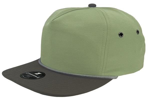 Zapped Commodore Classic Canvas Fabric Curved-Bill Snapback Cap ...