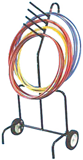 Portable Hula Hoop Holder - Holds 100 Hoops - Soccer Equipment and Gear