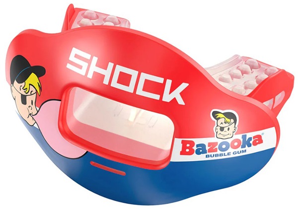 Shock Doctor Bazooka Joe Max AirFlow Football Mouthguard - Baseball ...