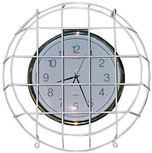 Gymnasium Round Wire Clock Guards - Playground Equipment and Gear
