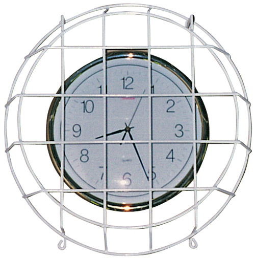 Gymnasium Round Wire Clock Guards - Playground Equipment and Gear