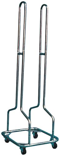 Football Shoulder Pad Rack Transport Cart Holds 50 - Football Equipment ...