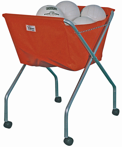 TC Sports Volleyball Basket Transport Cart - Volleyball Equipment and Gear