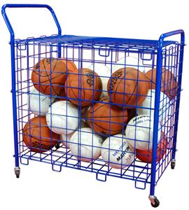 TC Sports Equipment Carrier Blue Sports Cart - Soccer Equipment and Gear
