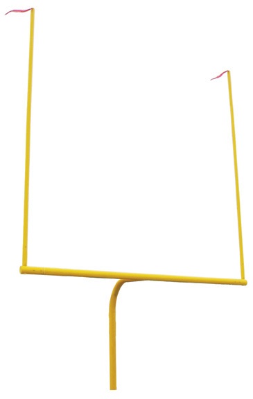 All American 5 9/16" Diameter Football Goalpost for High School Safety ...