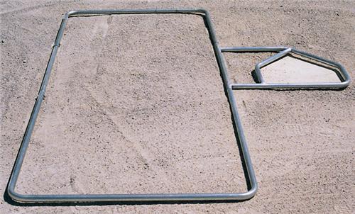 USSA Baseball Softball Econo Batters Box Template - Baseball Equipment ...