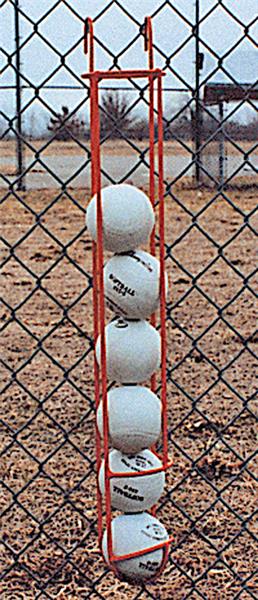 Baseball Softball Ball Holder - Hangs on Fence - Baseball Equipment & Gear
