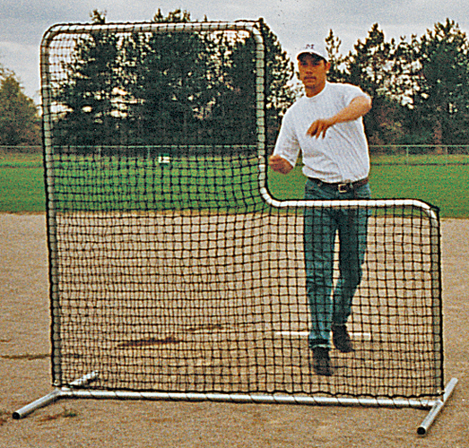Heavy Duty Baseball Pitchers L Screen Protector - Baseball Equipment & Gear