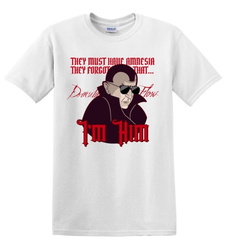 Epic Adult/Youth Dracula Flow They Forgot I'm Him Cotton Graphic T ...