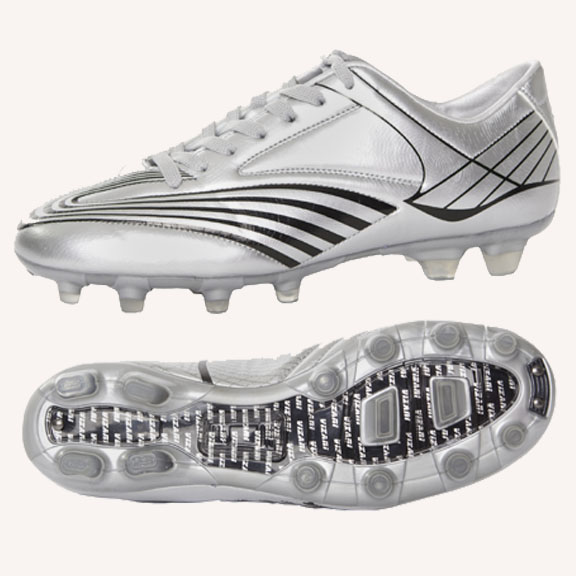 Vizari "Sorrento M" Soccer Silver Cleats (93253) - Soccer Equipment and ...