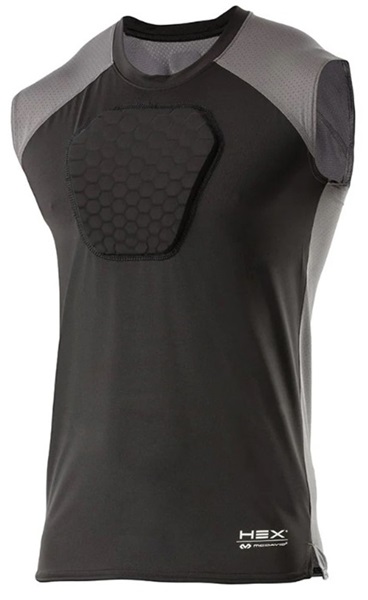 McDavid HEX Sternum Compression Shirt Adult Youth - Baseball Equipment ...
