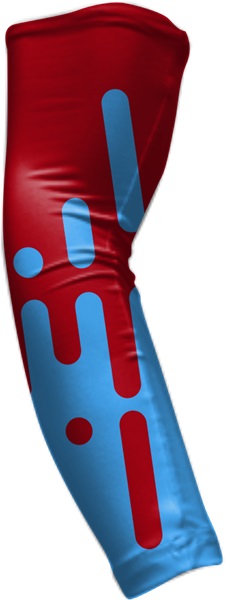 "Flow" Arm Sleeves (Pair) - Custom Sublimated Compression Gear - Soccer ...