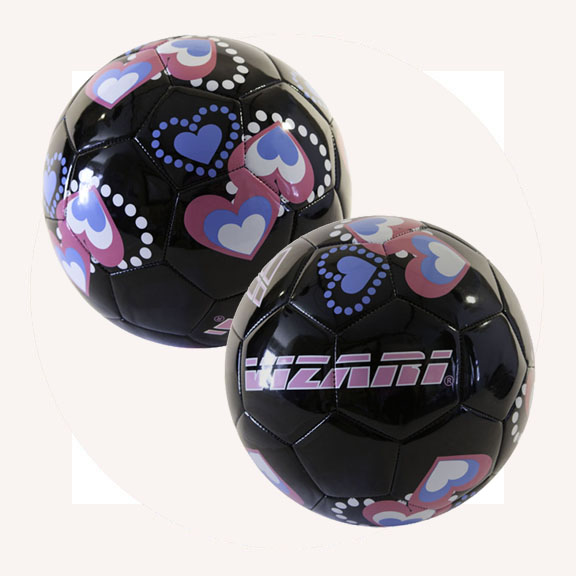 Vizari Retro Hearts Mini Trainer Soccer Balls - Soccer Equipment and Gear