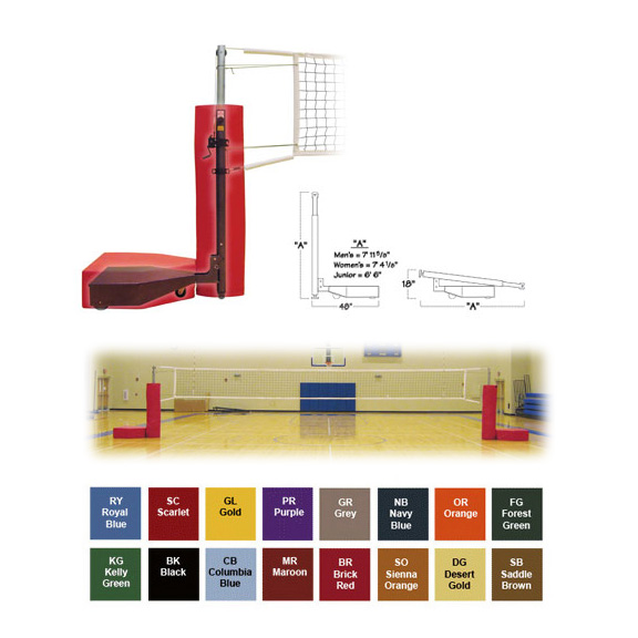 Horizon Competition Complete Volleyball System - Volleyball Equipment ...