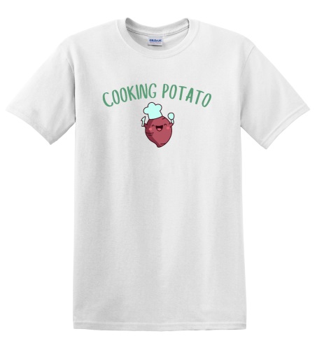 Epic Adult/Youth Cooking Potato Is Me Thanksgiving Meme Cotton Graphic ...
