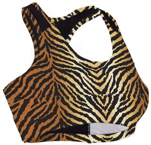 Soffe JR. Tiger Print Sports Bras 097VPR - Soccer Equipment and Gear