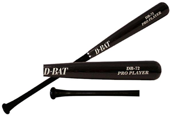 D-Bat Pro Player-72 Full Dip Ash Baseball Bats - Baseball Equipment & Gear
