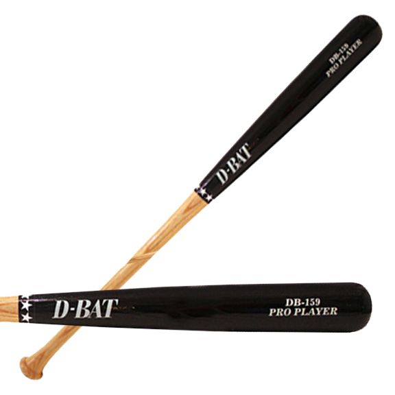 D-Bat Pro Player-159 Half Dip Ash Baseball Bats - Baseball Equipment & Gear