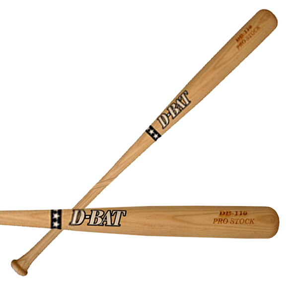 D-Bat Pro Stock-110 Full Dip Ash Baseball Bats - Baseball Equipment & Gear
