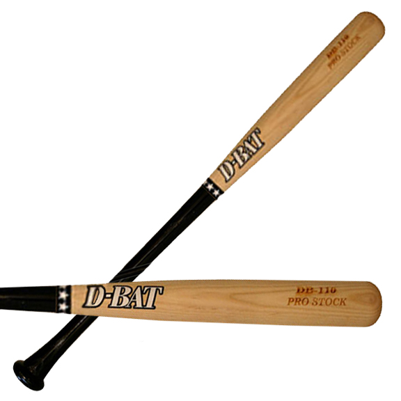 E24820 D-Bat Pro Stock-110 Half Dip Ash Baseball Bats