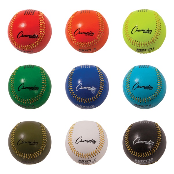 Weighted Training Baseballs, Set of 9 - Closeout Sale - Baseball ...