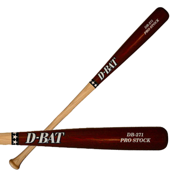 D-Bat Pro Stock-271 Two-Tone Baseball Bats - Baseball Equipment & Gear