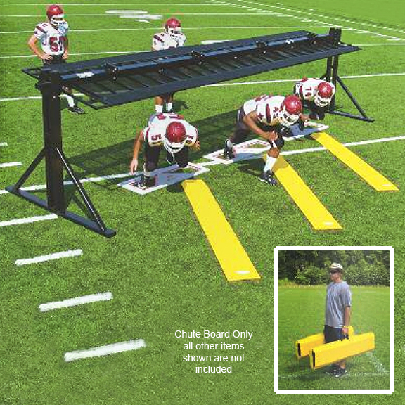 Fisher Football Folding Chute Boards - Football Equipment and Gear