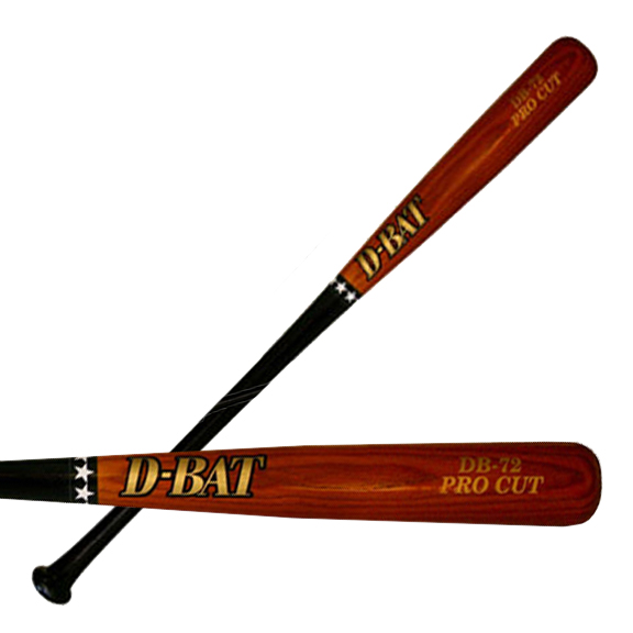 E24867 D-Bat Pro Cut-72 Two-Tone Baseball Bats