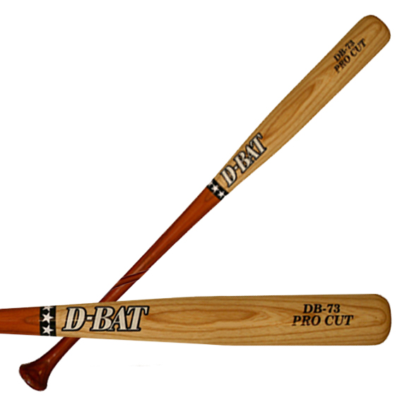 E24872 D-Bat Pro Cut-73 Two-Tone Ash Baseball Bats