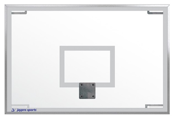 Backboard - Tempered Glass - Rectangular (72"W x 48"H) Indoor NCAA ...