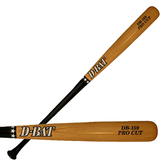 E24886 D-Bat Pro Cut-159 Two-Tone Baseball Bats