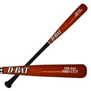D-Bat Pro Cut-243 Two-Tone Baseball Bats - Baseball Equipment & Gear