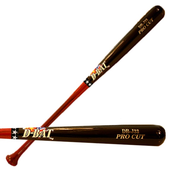 D-Bat Pro Cut-J33 Half Dip Ash Baseball Bats - Baseball Equipment & Gear