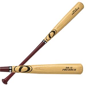 D-Bat Pro Birch-72 Half Dip Baseball Bats - Baseball Equipment & Gear