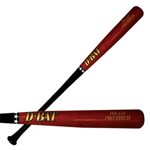 D-Bat Pro Birch-159 Two-Tone Baseball Bats - Baseball Equipment & Gear