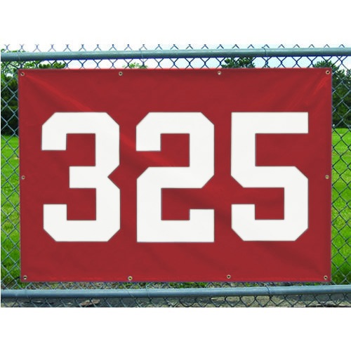 325 Distance Marker - Baseball Outfield (24" Numbers) - Baseball ...
