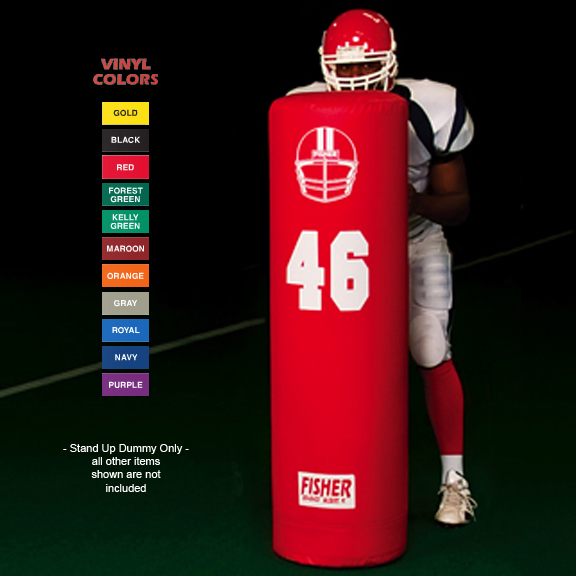 E24979 Fisher SUD5416 Round 16" Football Stand-Up Dummies