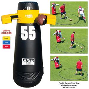 Fisher AR10001 Pop Up Dummy Claw Arms - Football Equipment and Gear