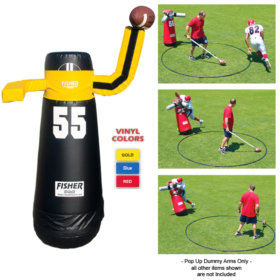 E24983 Fisher Pop Up Dummy Drop Back Arms