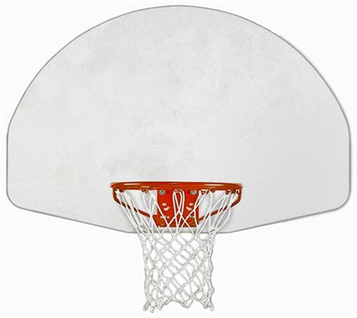 Bison Lifeguard White Aluminum Fan Shape Backboard - Basketball ...