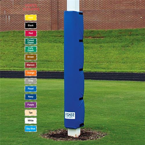 Fisher 6' Vinyl Covered Football Pole Pads - Football Equipment and Gear