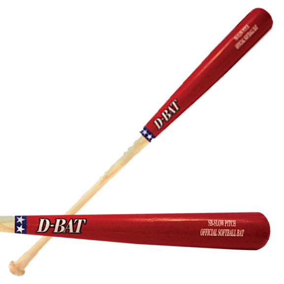 D-Bat Half Dip Ash Slow Pitch Softball Bats - Baseball Equipment & Gear