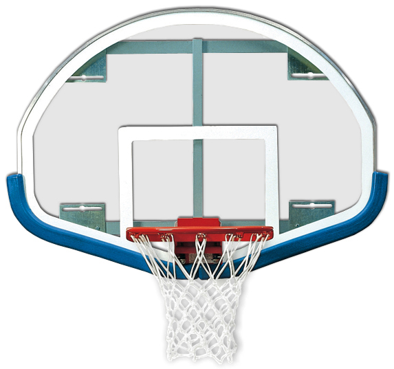 Bison Extend Life Competition Fan-Shaped Backboard - Basketball ...