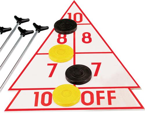 Martin Sports Aluminum Shuffleboard Set - Playground Equipment and Gear