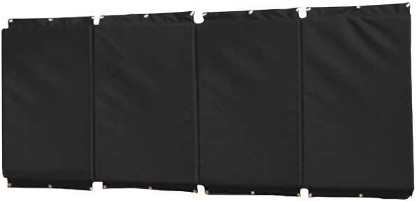 Fisher Baseball 3'H x 8'W x 2" Backstop Padding - Baseball Equipment & Gear