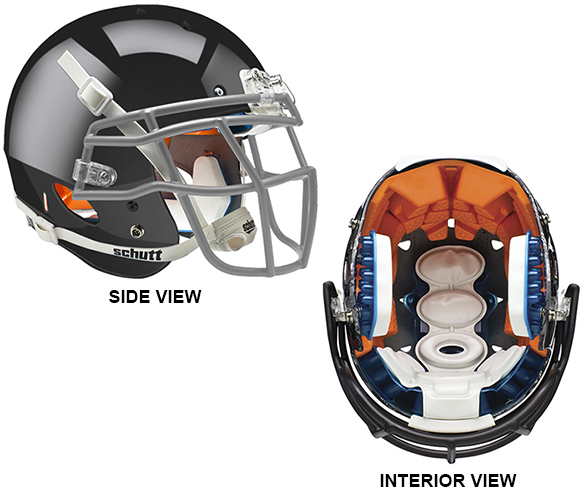 Schutt Youth Recruit Hybrid+ Football Helmets - Football Equipment and Gear