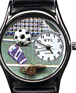 HAND PAINTED SOCCER WATCH - Soccer Equipment and Gear