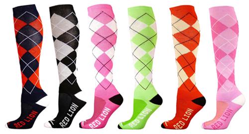 Red Lion Trend Argyle Socks - Closeout Sale - Soccer Equipment and Gear